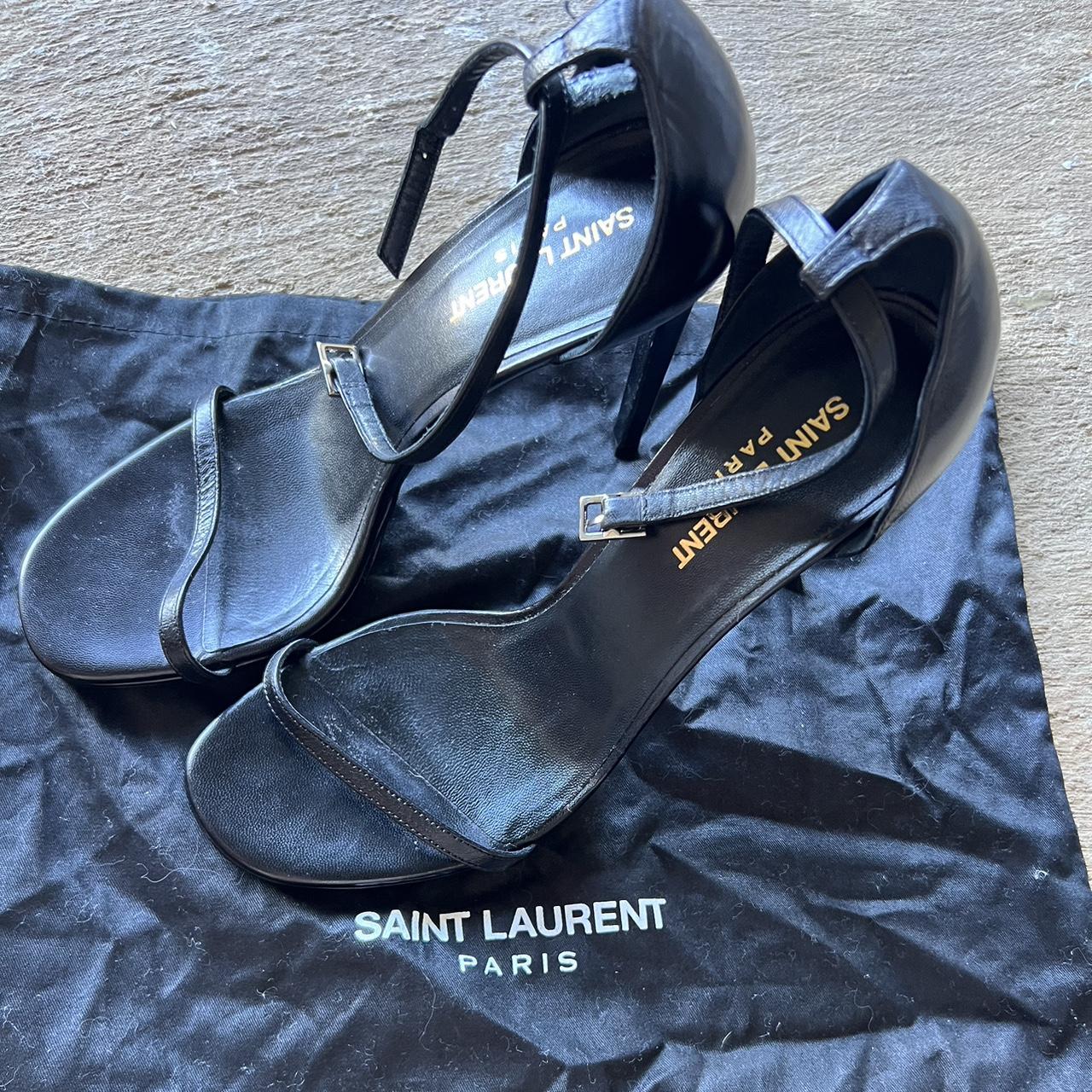 YSL Saint Laurent Heels Only worn a couple times and... - Depop