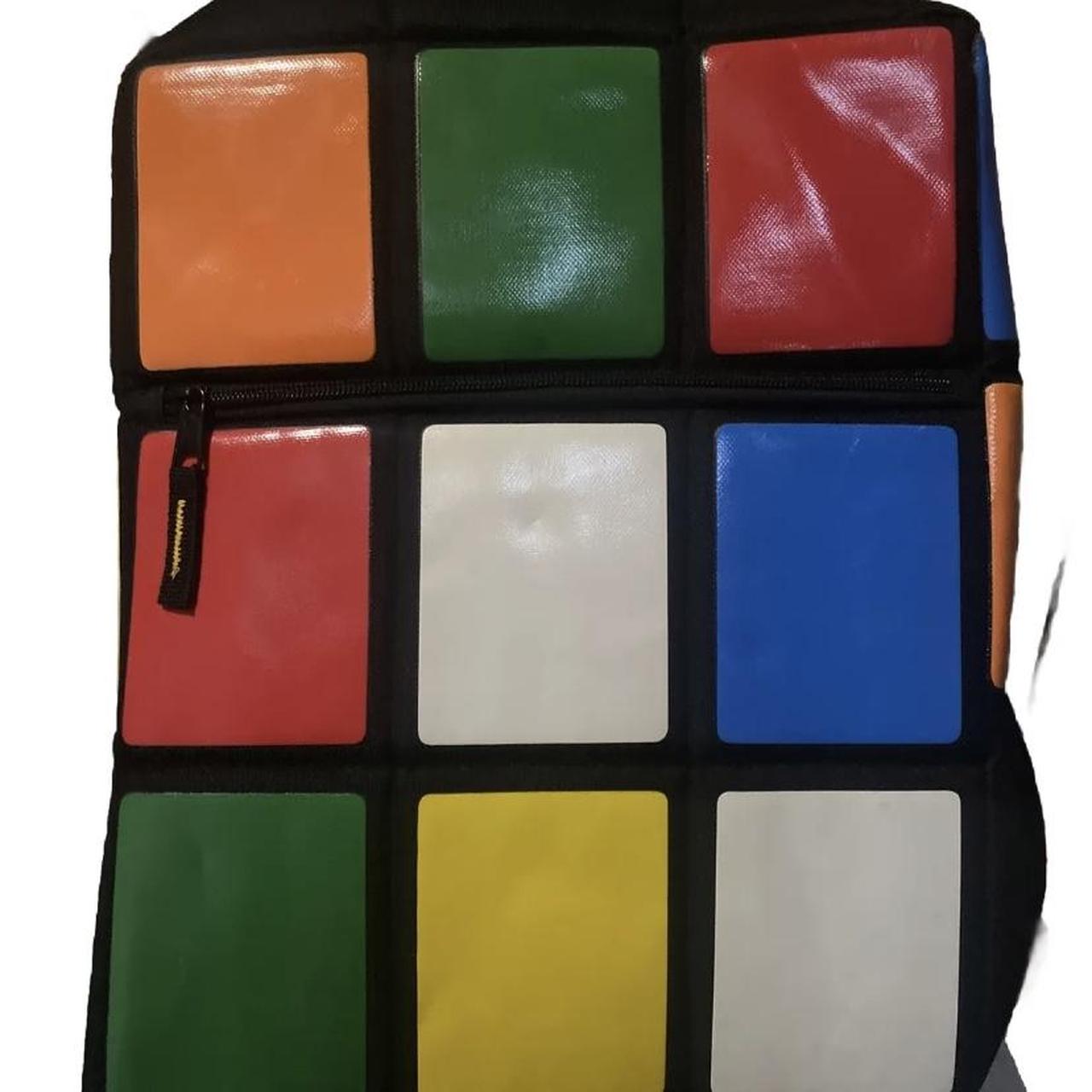 Rare pristine condition Rubik’s cube backpack - Depop