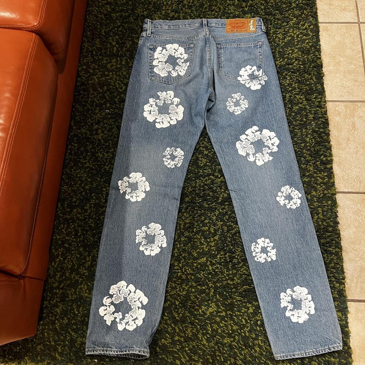 Denim Tears light wash 100% authentic - Depop