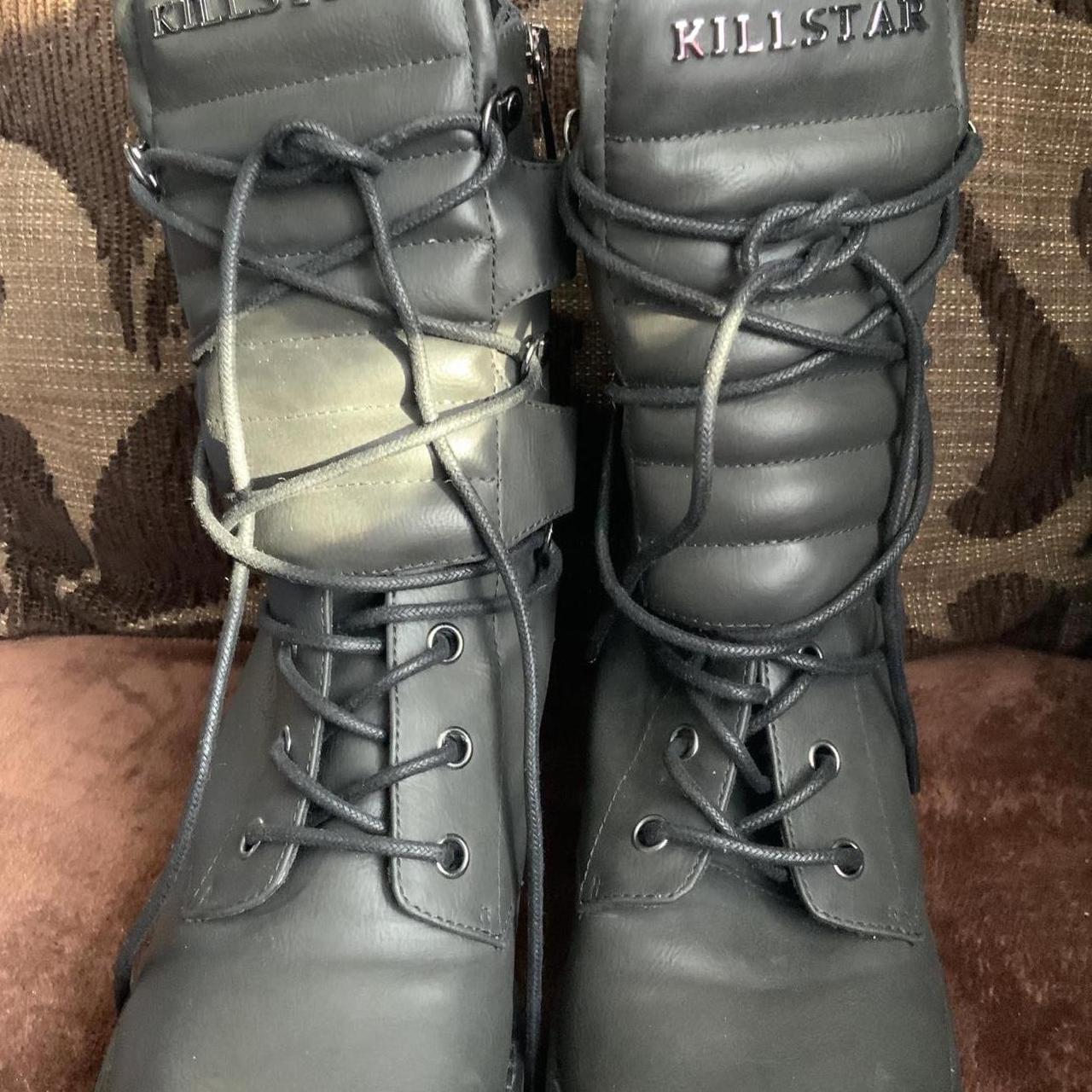Killstar boots great conduction uk size 7 - Depop