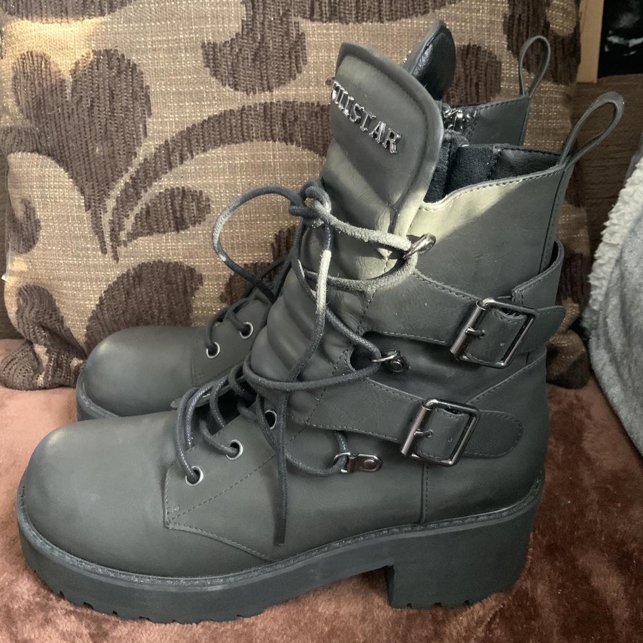 Killstar boots great conduction uk size 7 - Depop