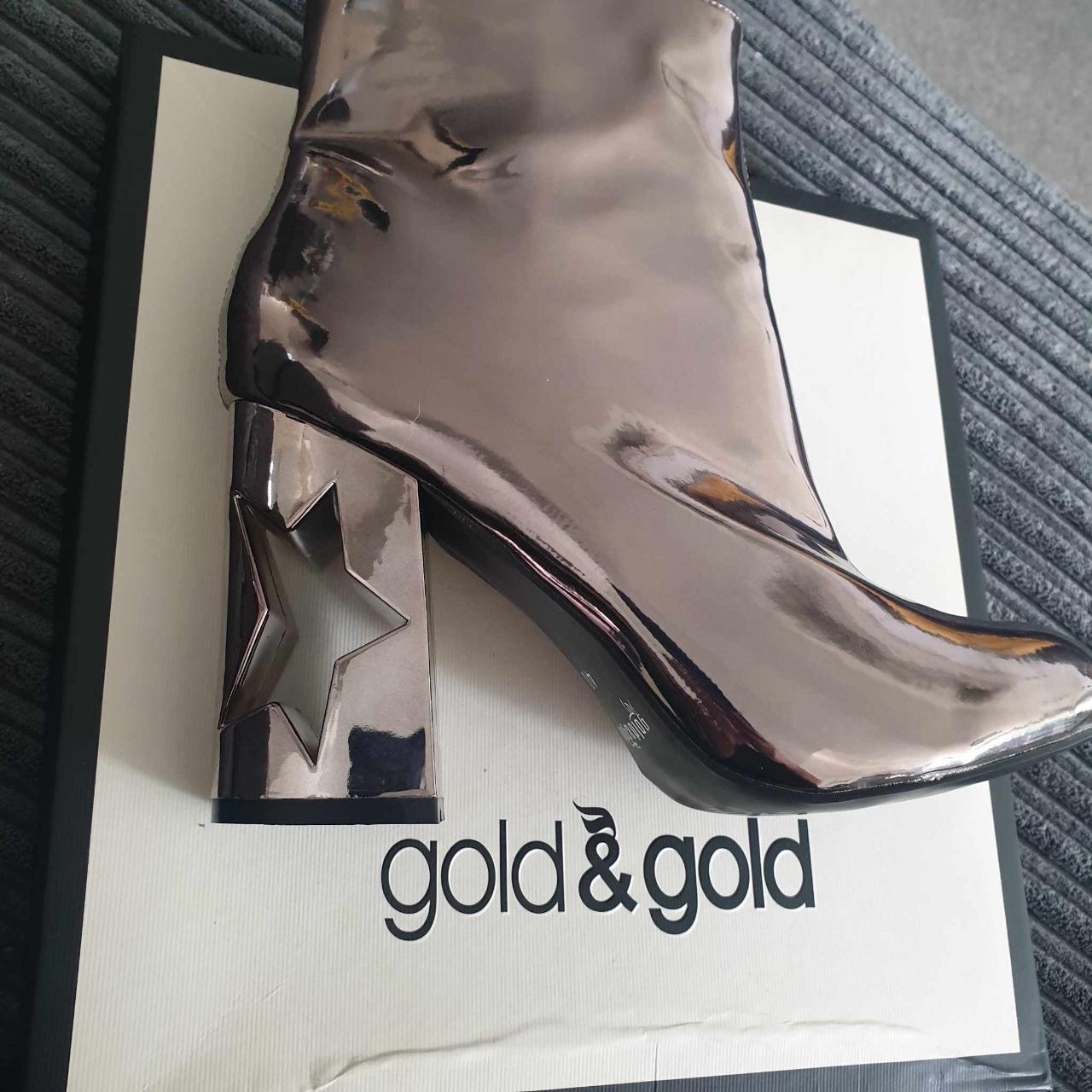 New RARE boots by Gold&Gold Boxed colour is pewter/gold - Depop