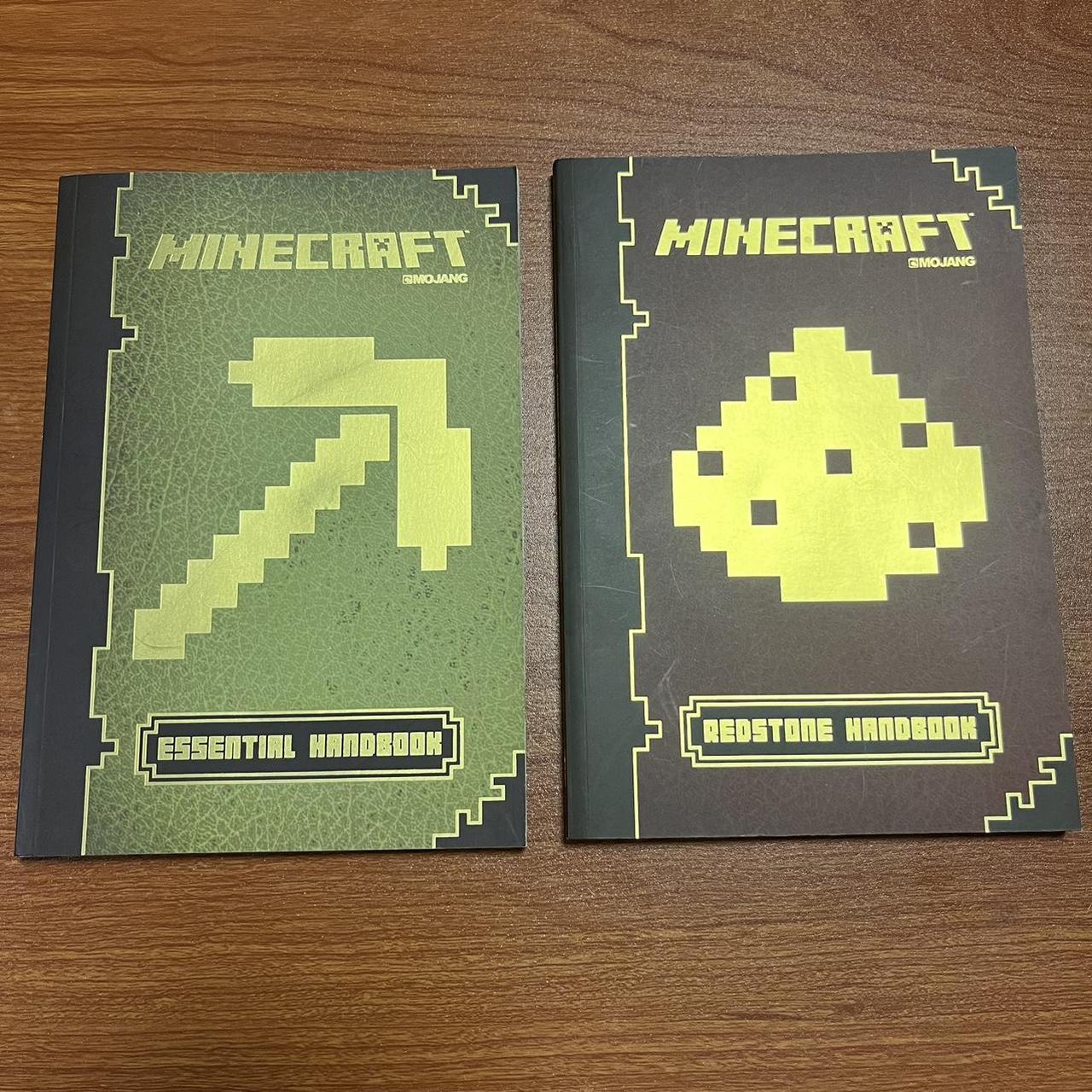 Minecraft Essential And Redstone Handbook Bundle - Depop