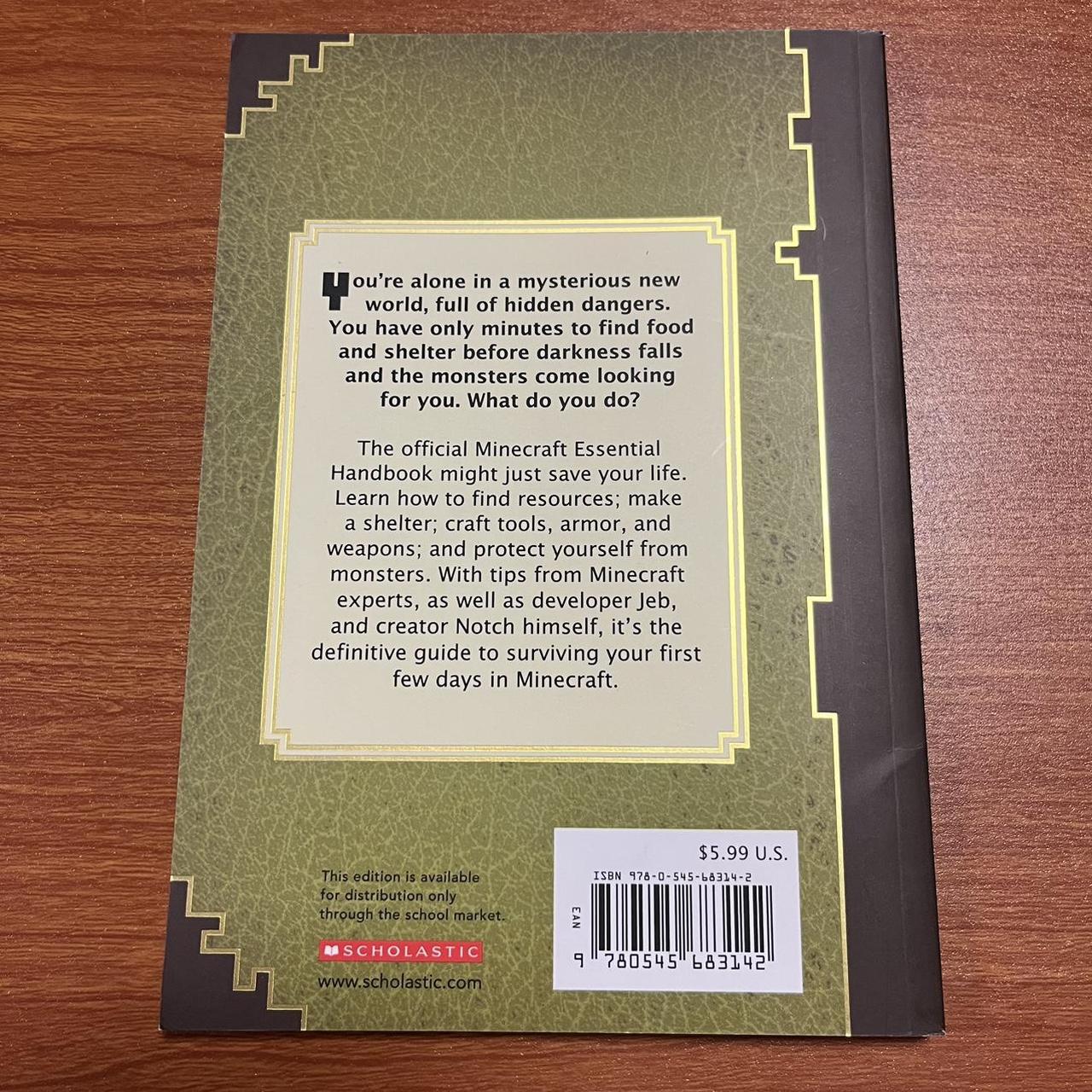 Minecraft Essential And Redstone Handbook Bundle - Depop