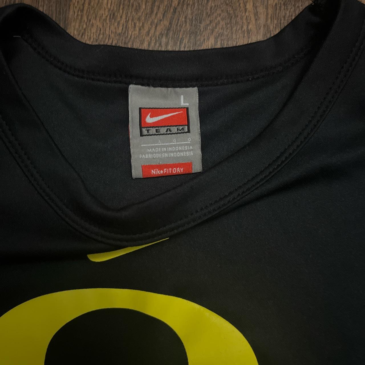 Very Rare Vintage Nike Red team tag University of... - Depop