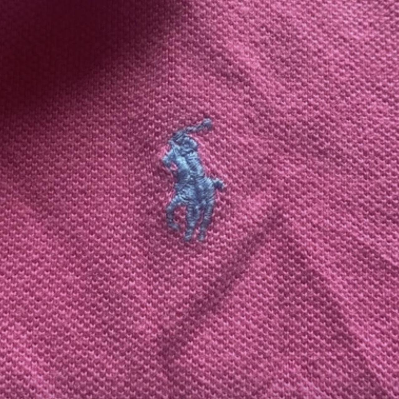 Polo Ralph Lauren pink polo shirt #ralphlauren... - Depop