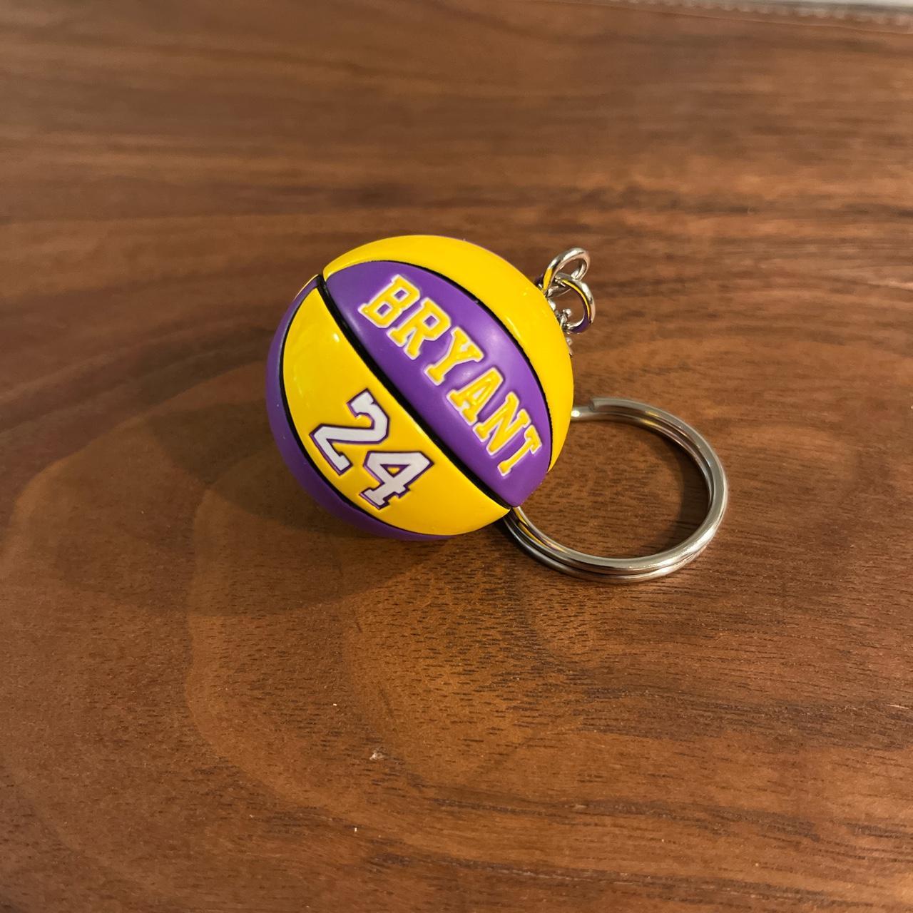 Kobe bryant 24 3D basketball keychain Pingpong ball... - Depop