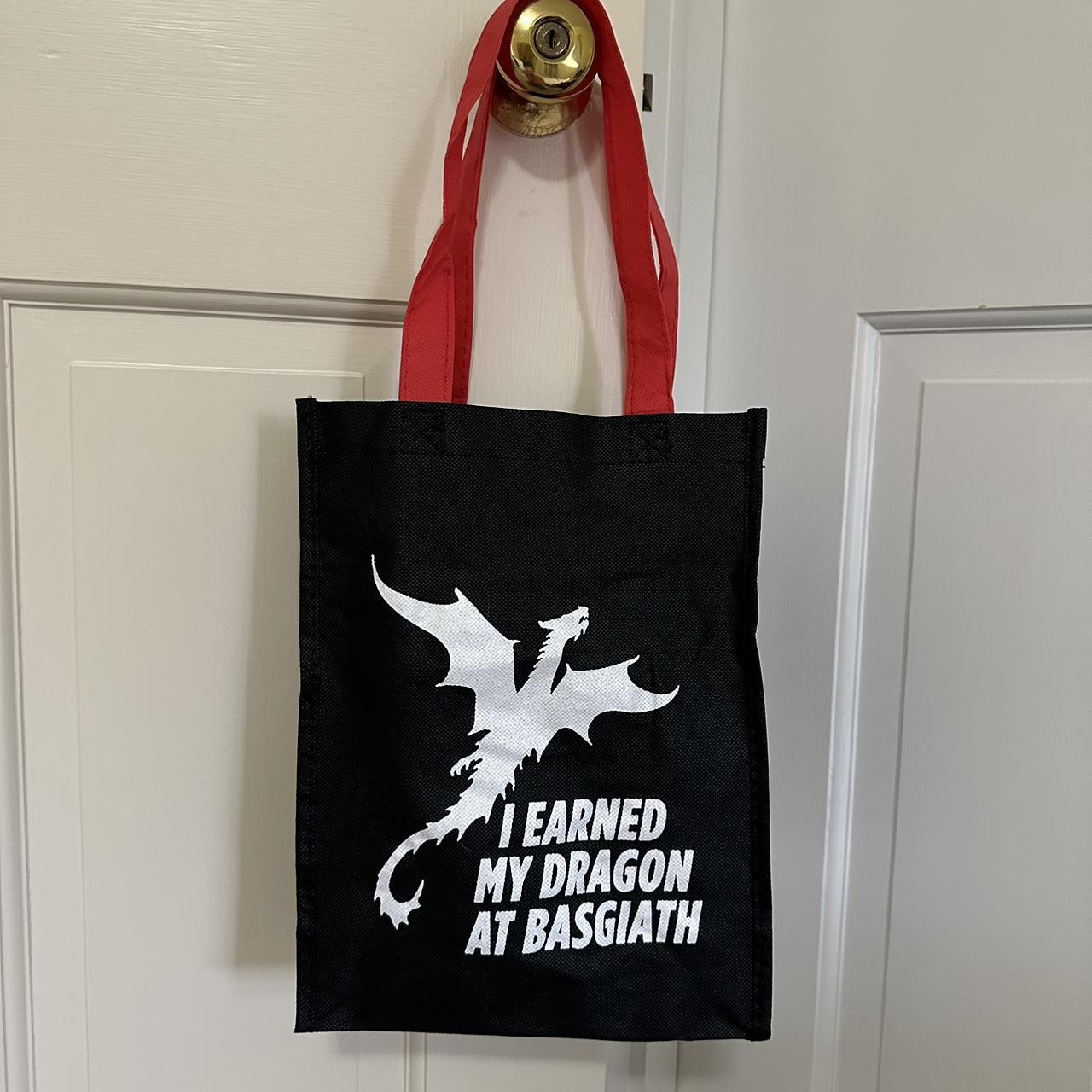 Fourth Wing Canvas Tote Bag Never used, in great... - Depop