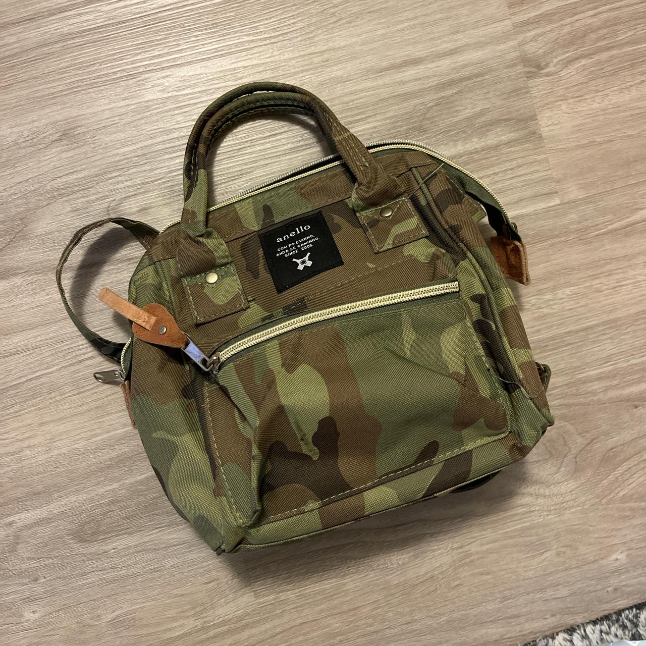 Mini Camo Anello Bag Perfect condition #anello... - Depop