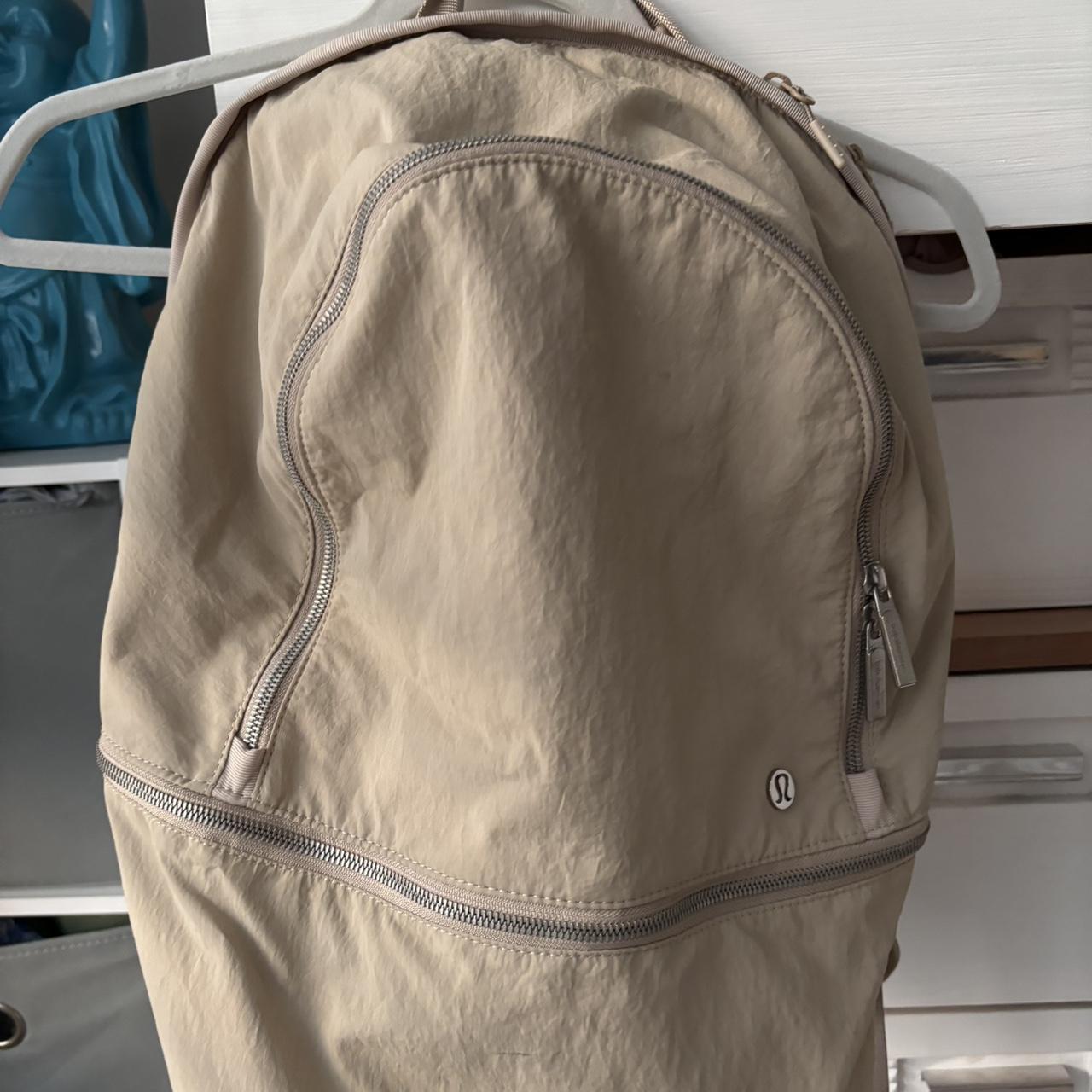 Lulu Lemon Adventurer Backpack Tan (full size, not... - Depop