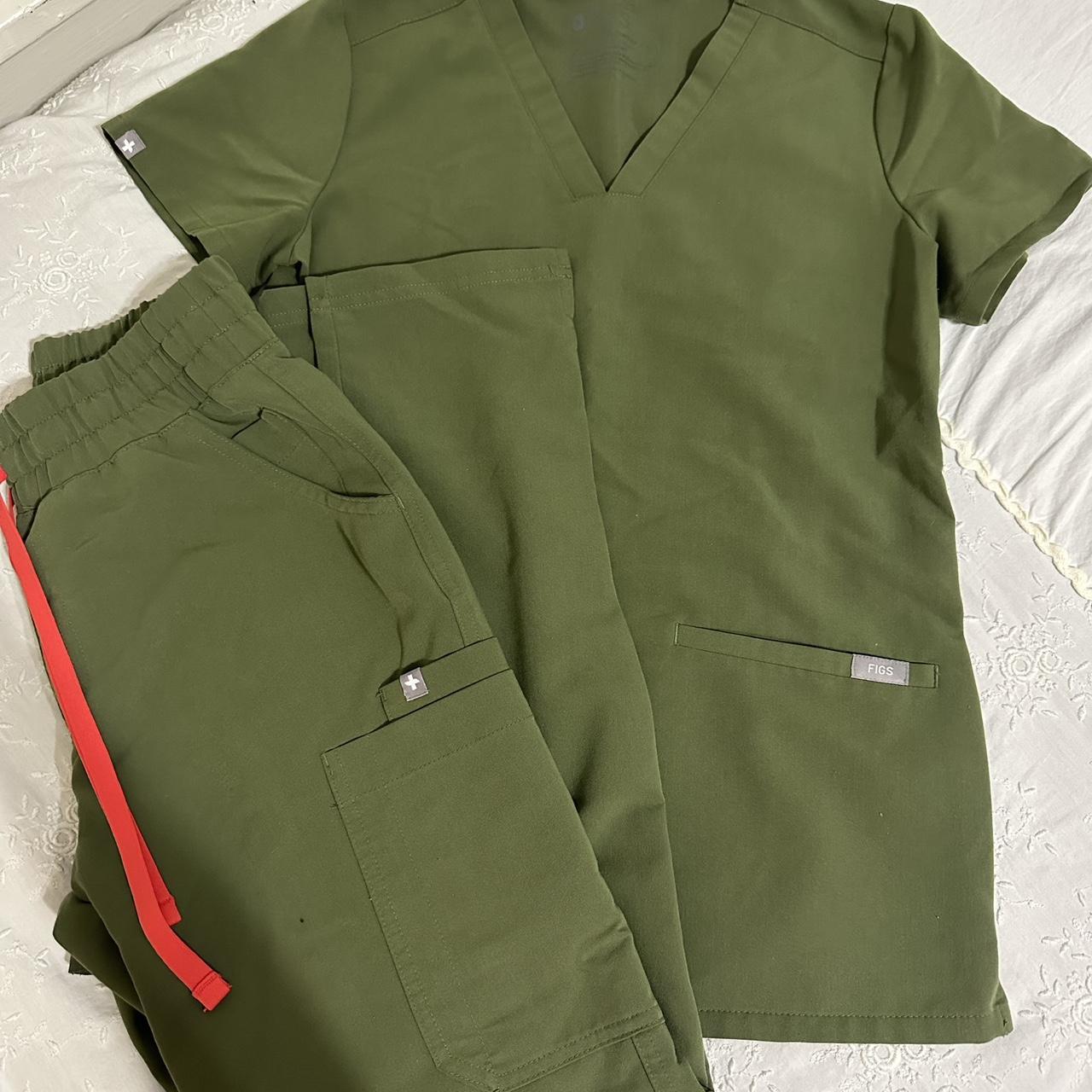 figs scrub set - XXS top and bottom #figs... - Depop