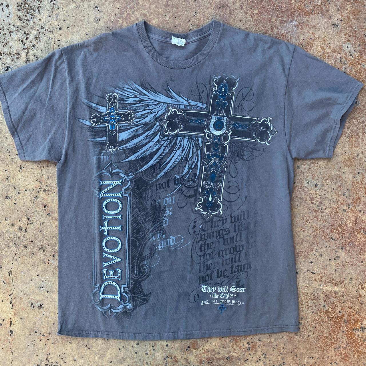 Vintage y2k grunge affliction style, older brother... | Depop