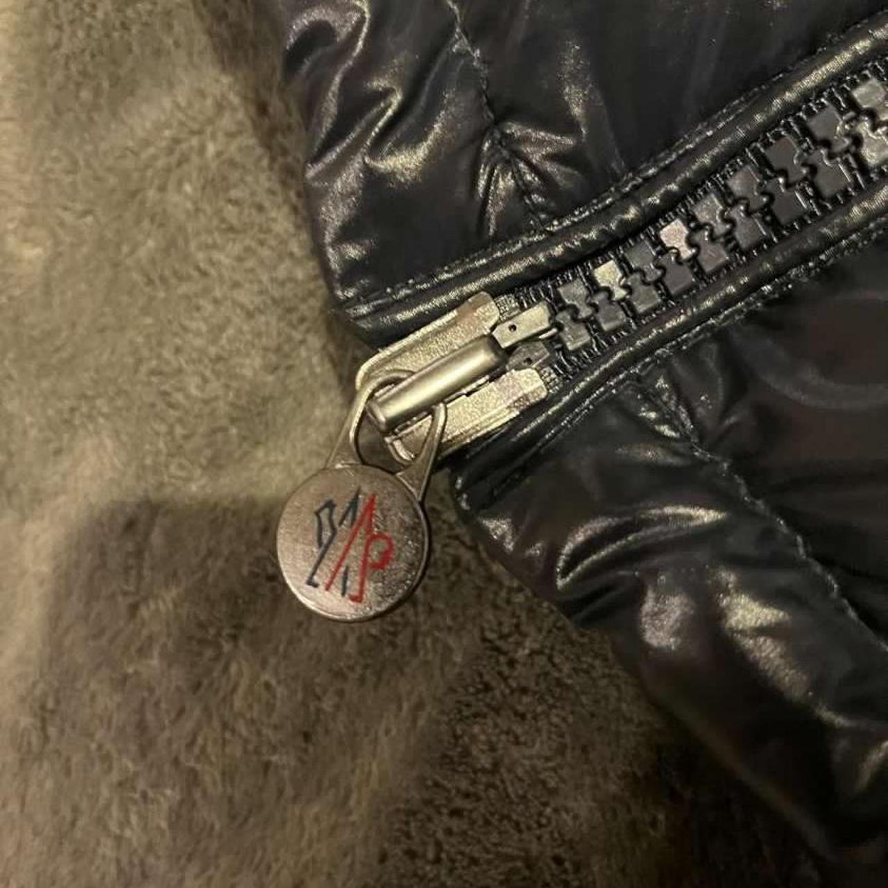 Moncler Maya Jacket Navy blue NFC Scan Very good... - Depop