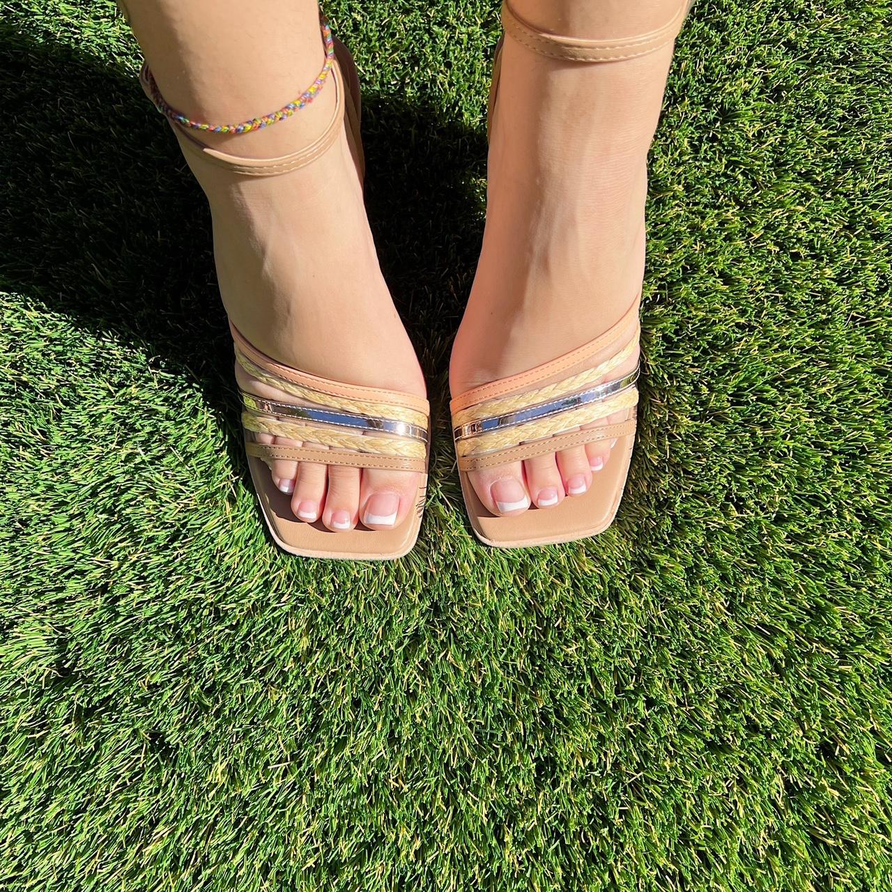 Dolce Vita Quark Ankle Strap Block Heel Sandal - Depop