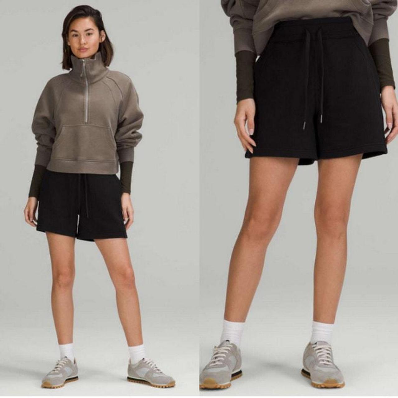 Lululemon Scuba High-Rise Short 5" Size 4 Yoga... | Depop