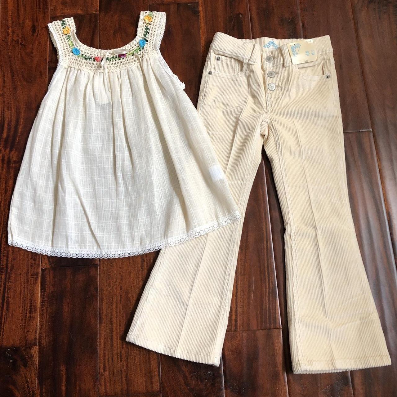 Kids NWT 2 Piece Lot Thereabouts Corduroy Bell... - Depop
