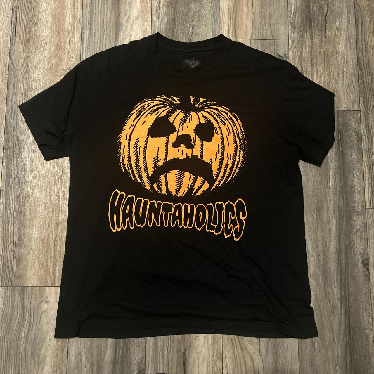 Haunted mound pumpkin tee Size XL Crazy deal... | Depop