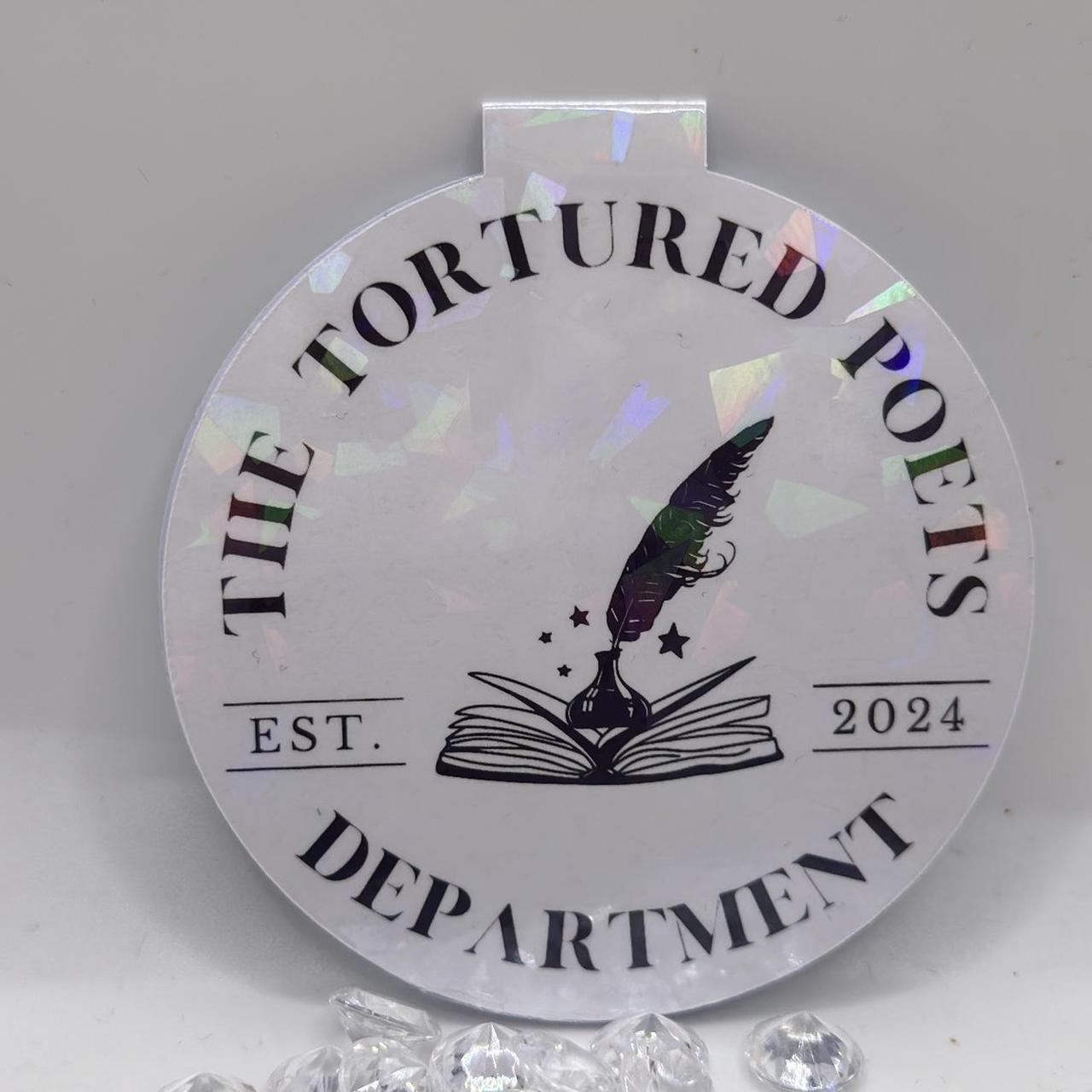 Holographic Taylor Swift TTPD magnetic bookmarks ... - Depop