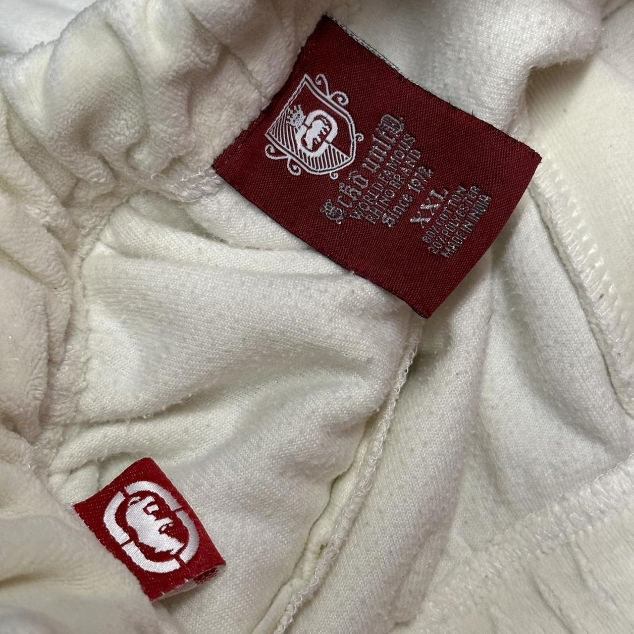 Early 2000’s Ecko Offwhite Sweatpants Size: 2XL |... - Depop