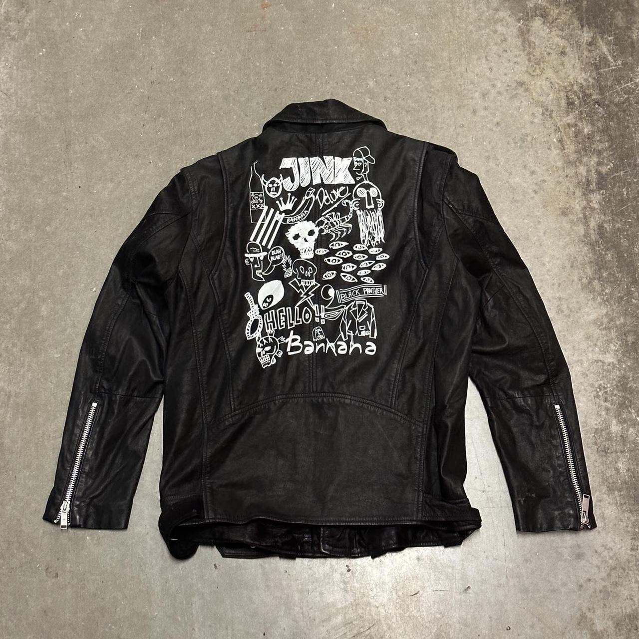 Junk De Luxe Leather Jacket | Style Name: Jackson... - Depop