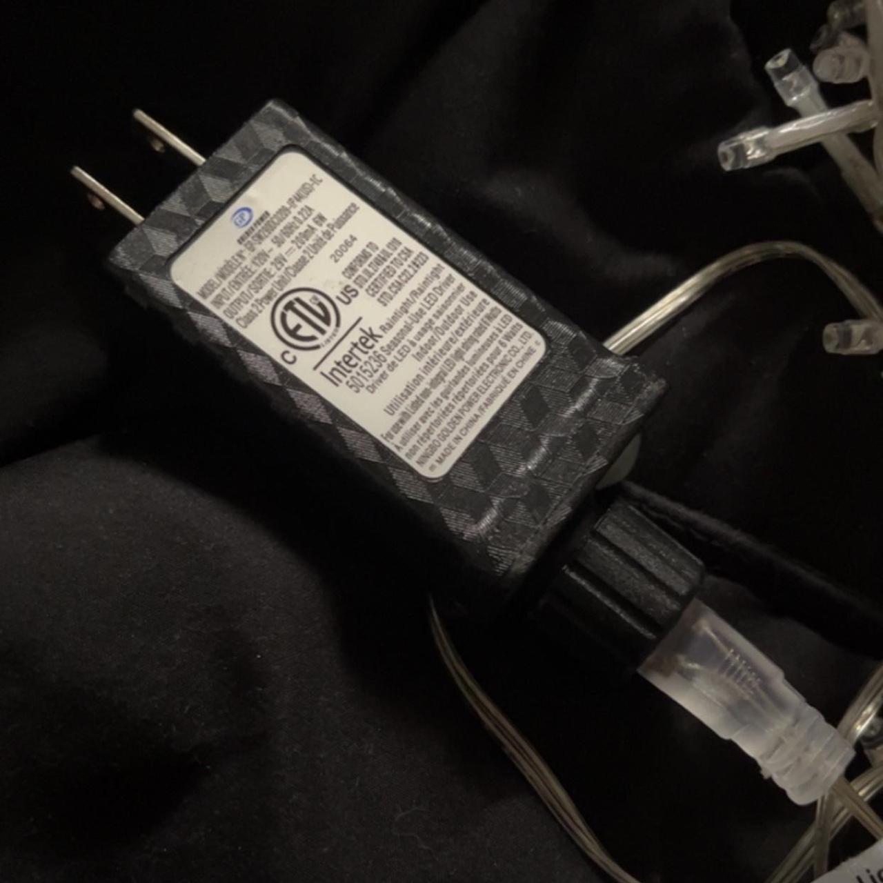 white string lights, plugs into outlet tags:... - Depop