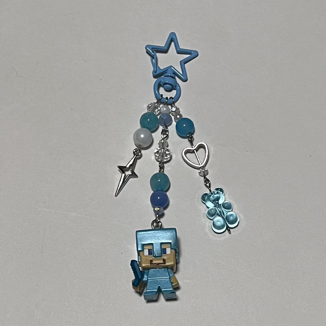 minecraft keychains! only one of each! wither... - Depop