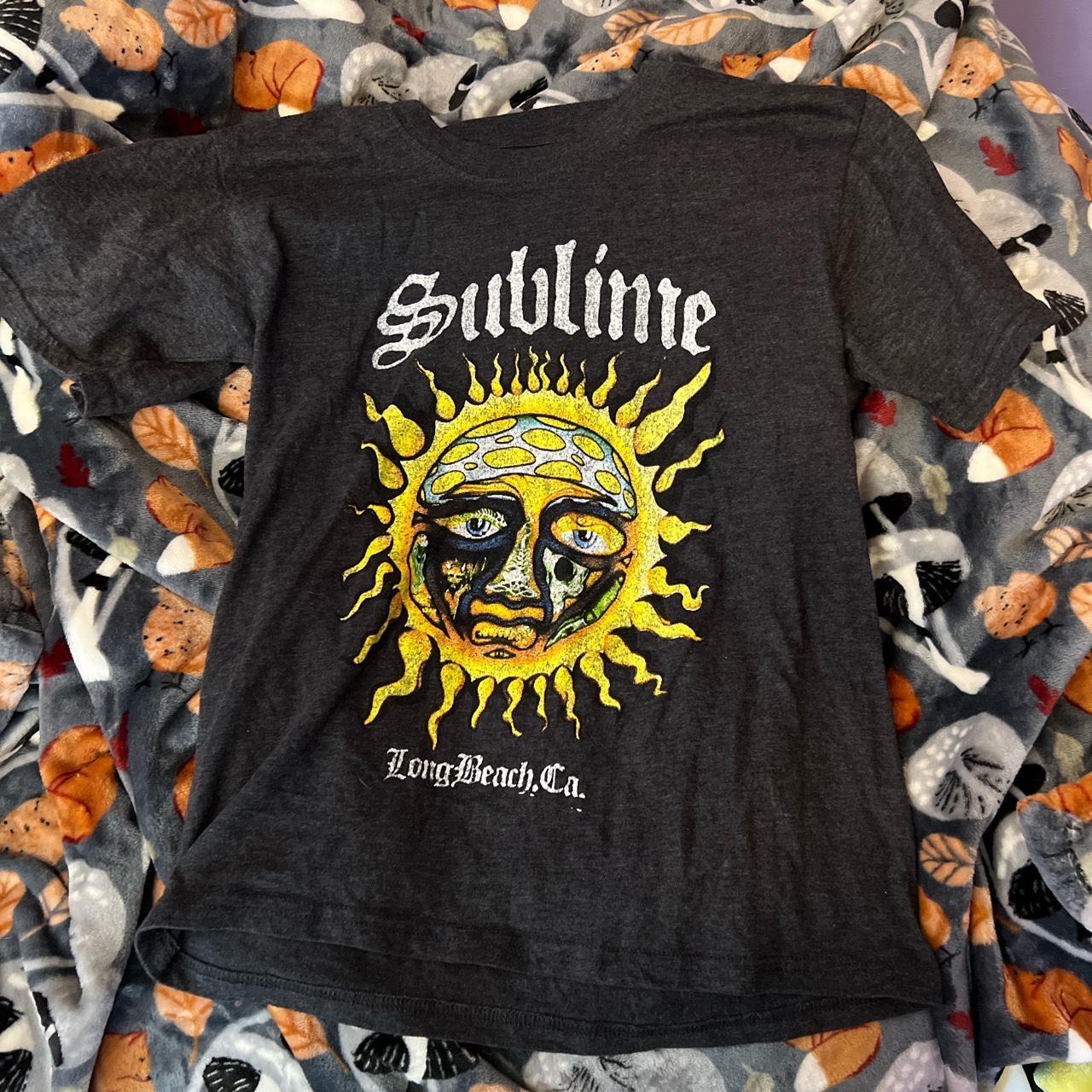 sublime merch -like new -small -tight fitted - Depop