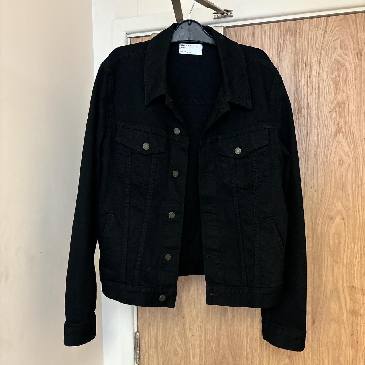 Skinny denim Jacket #Black #ASOS #Jacket - Depop