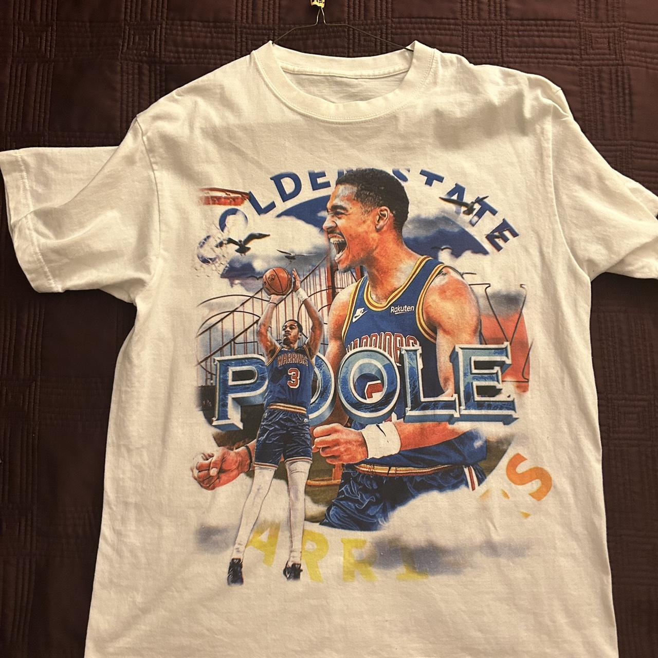 Jordan Poole Warriors Graphic Tee - Depop