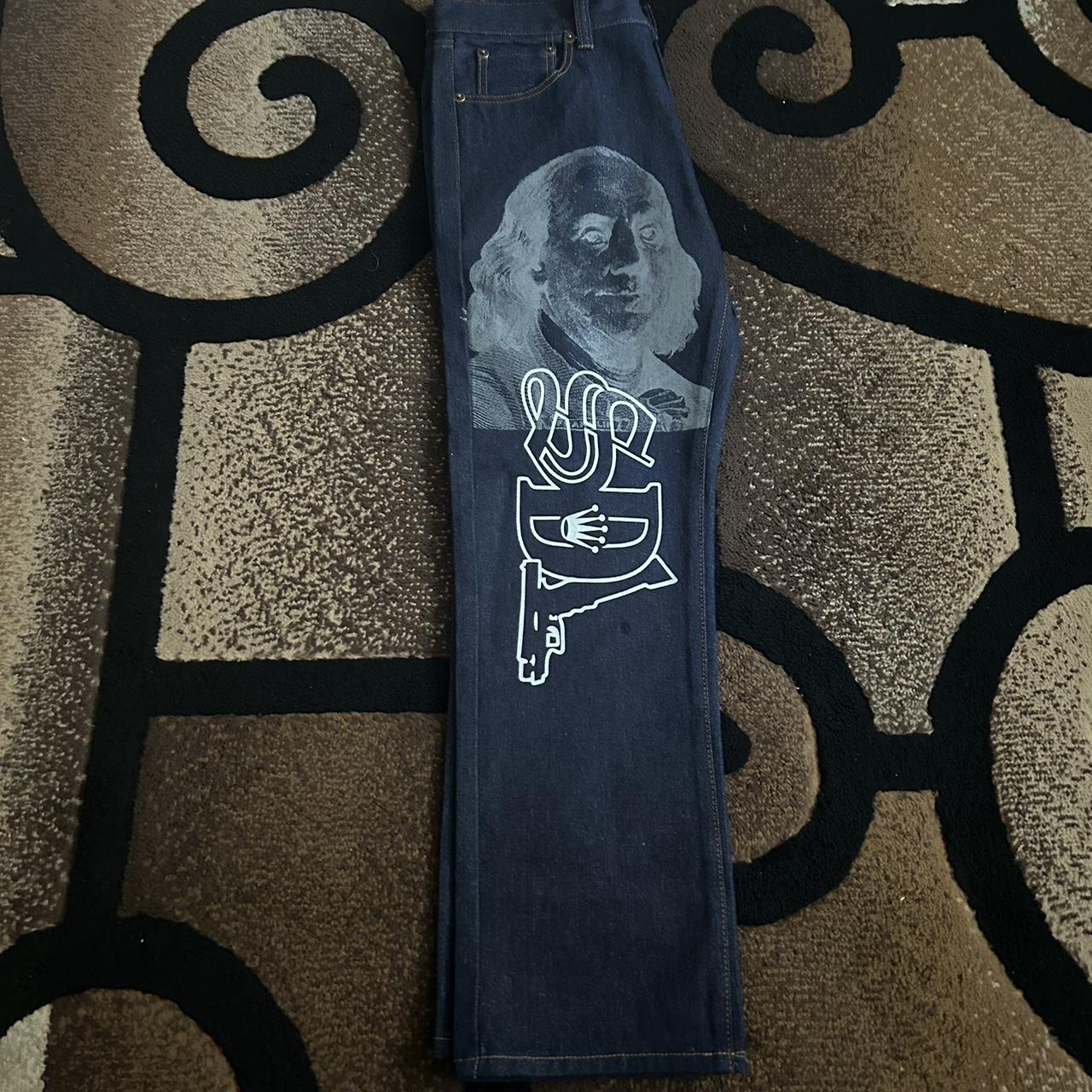 Sky da limit jeans #skydalimit brand new never worn. - Depop