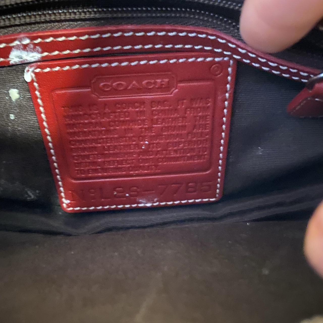 iconic red coach mini purse!! very classy look you... - Depop