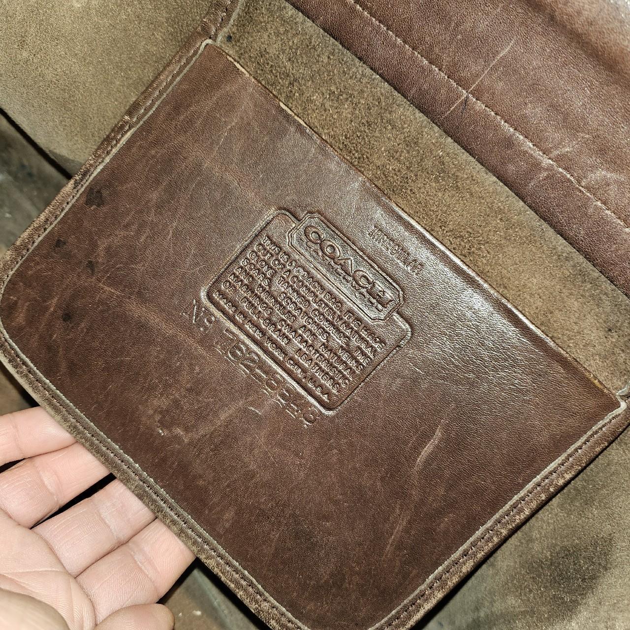 Coach Vintage Briefcase Leather Crafted with the... | Depop