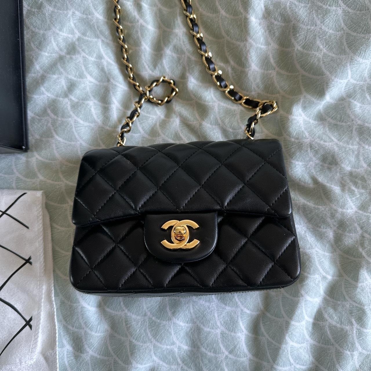 Brand new cc cross body bag dust bag and box. Not... - Depop