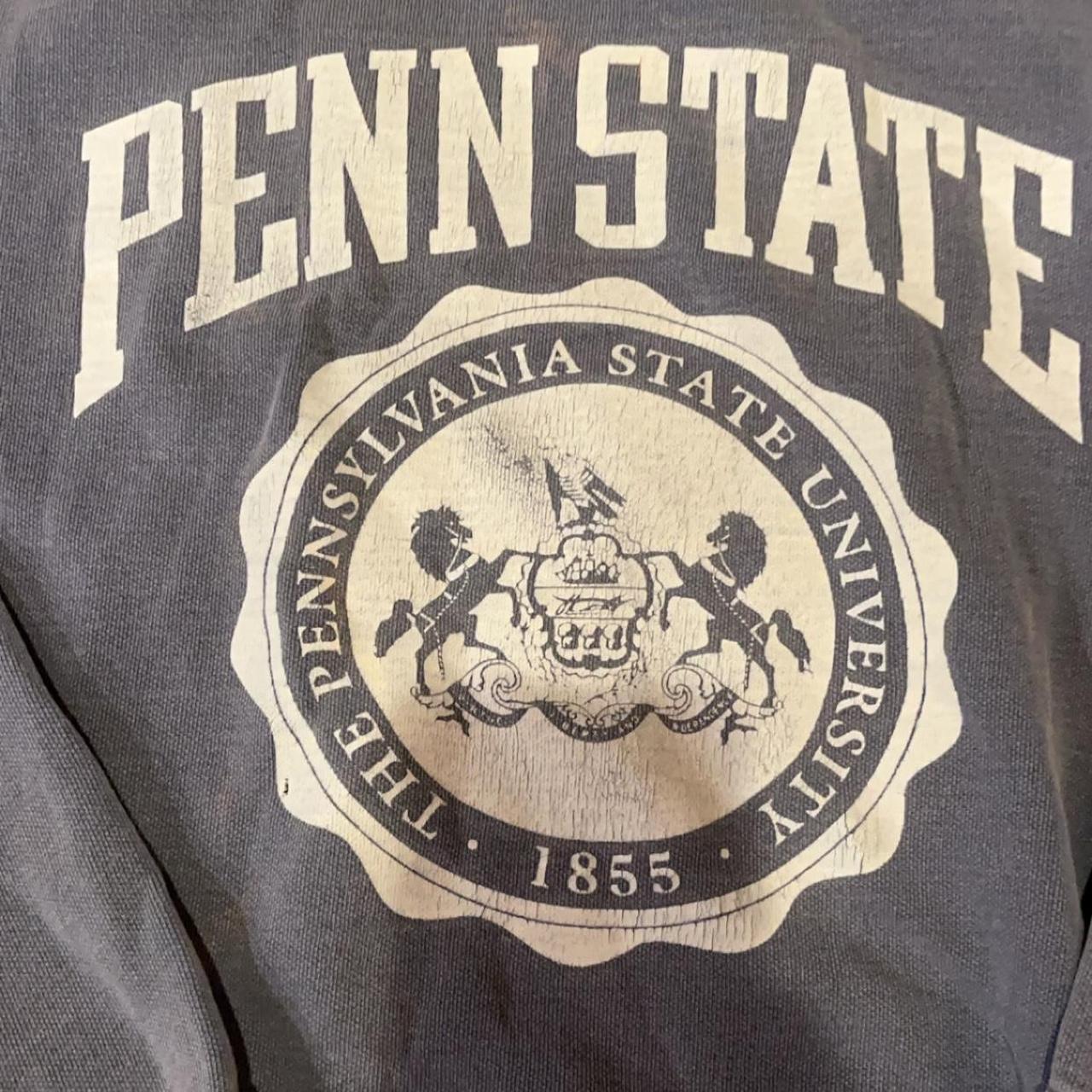 Vintage Penn State Crewneck Good condition, stains... - Depop
