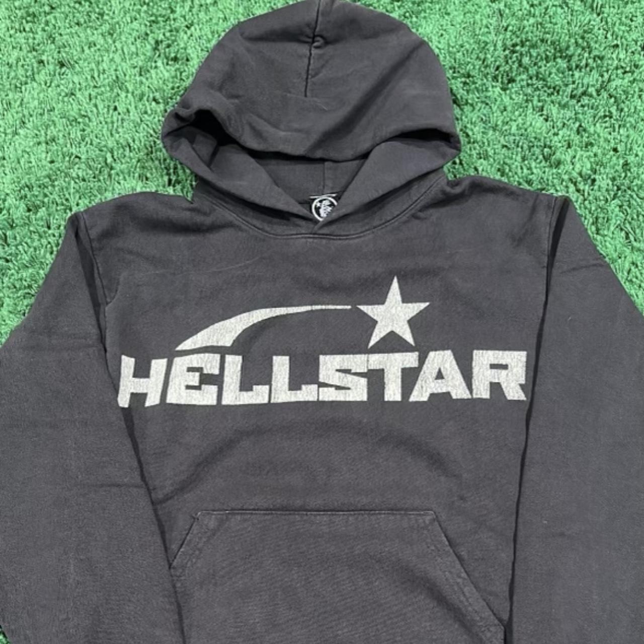 Hellstar Basic Hoodie🔥 Brand new w bag, super clean... - Depop