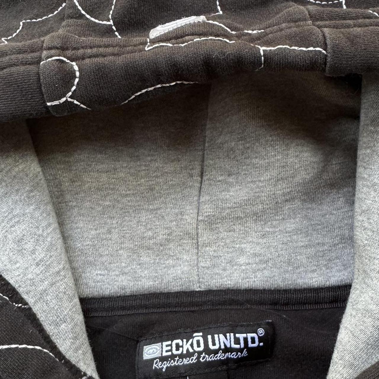 Vintage Y2K Ecko Unltd Grail Rhino Hoodie -Size... - Depop