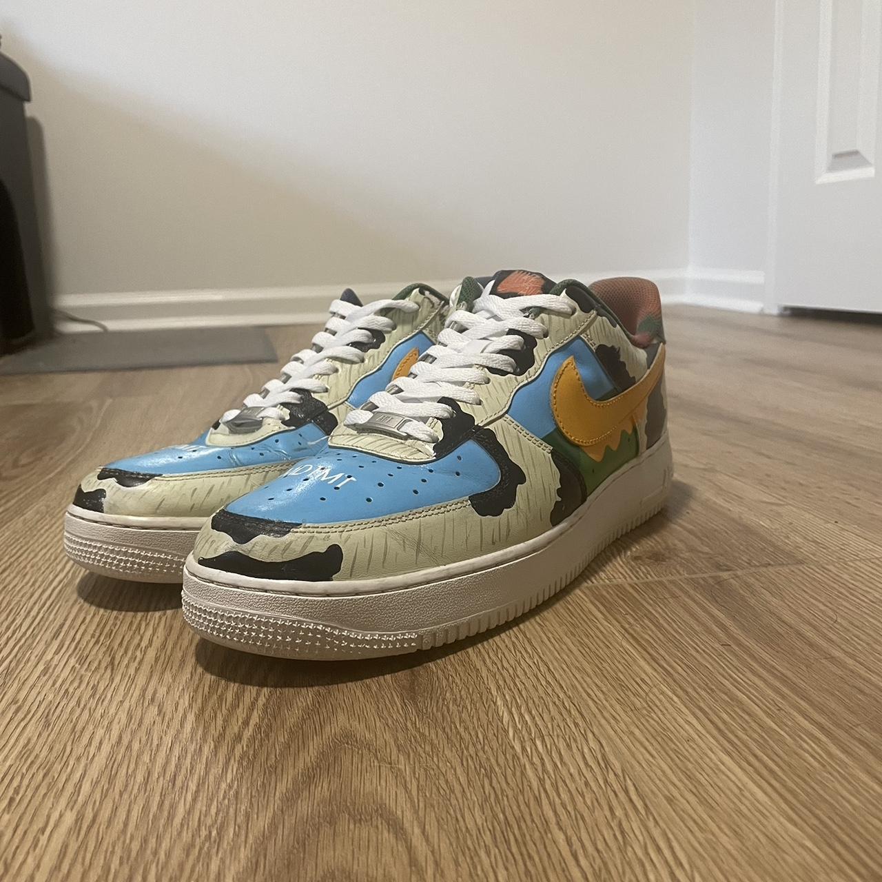 Rare custom AF1 Sz 13 - Depop