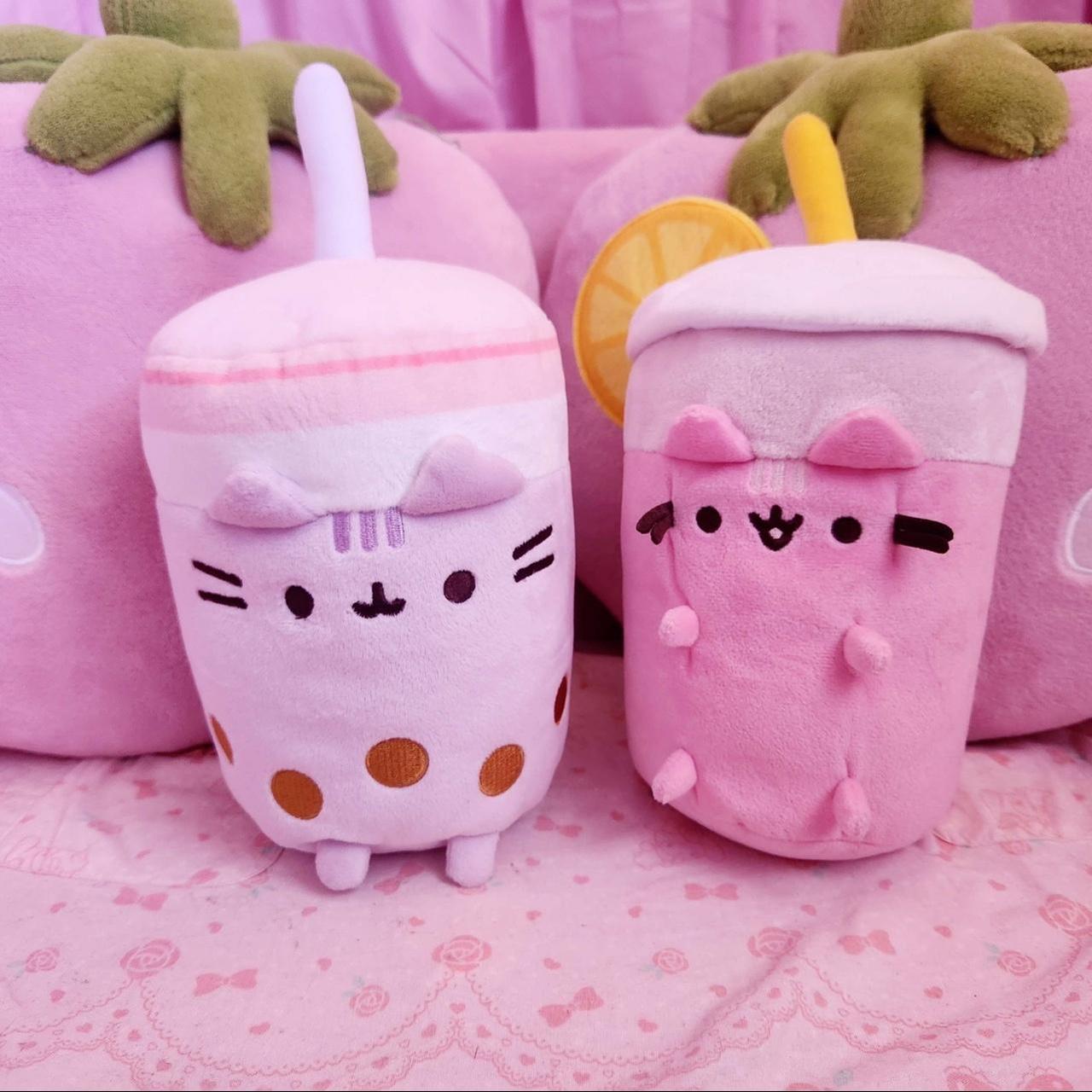 Pusheen Boba and Lemonade Plushies Set 🧋If you... - Depop