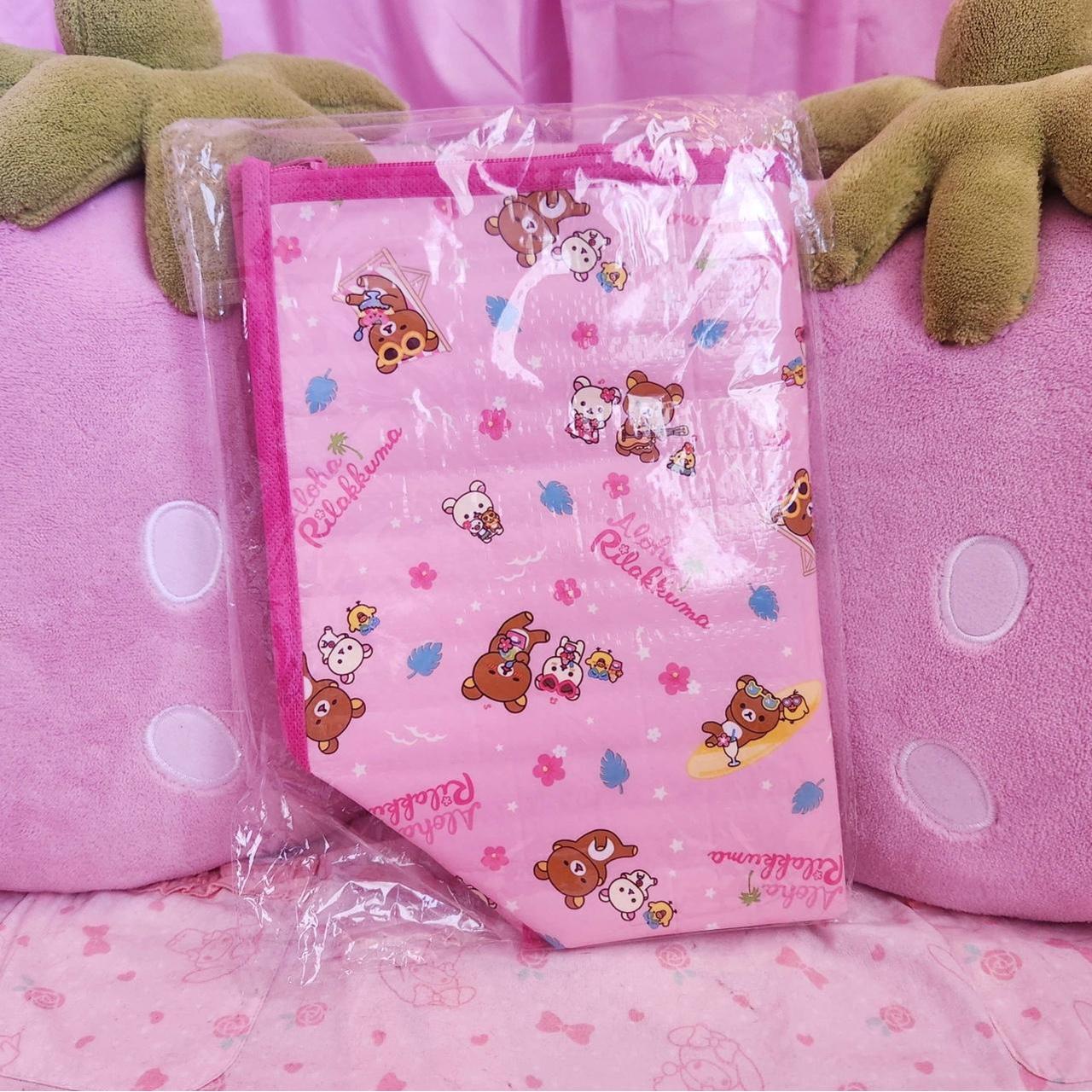 Rilakkuma Tropical Beach Zipper Bag Insulated 🍓... - Depop