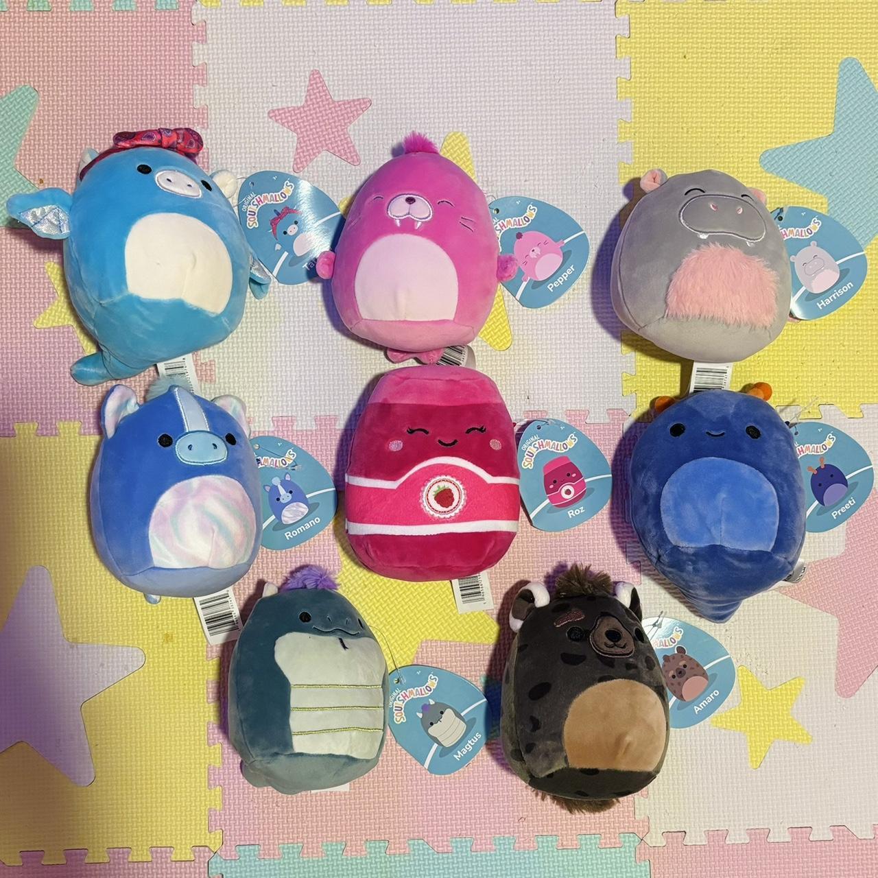 Squishmallow Plushie Bundle Set of 8 🐄 Original... - Depop