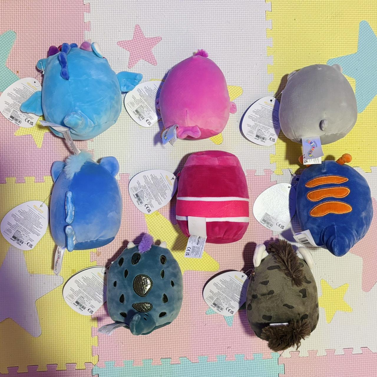 Squishmallow Plushie Bundle Set of 8 🐄 Original... - Depop