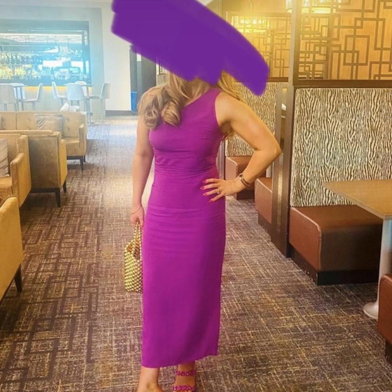 Medium Dancing Leopard linen dress. Dress has been... - Depop