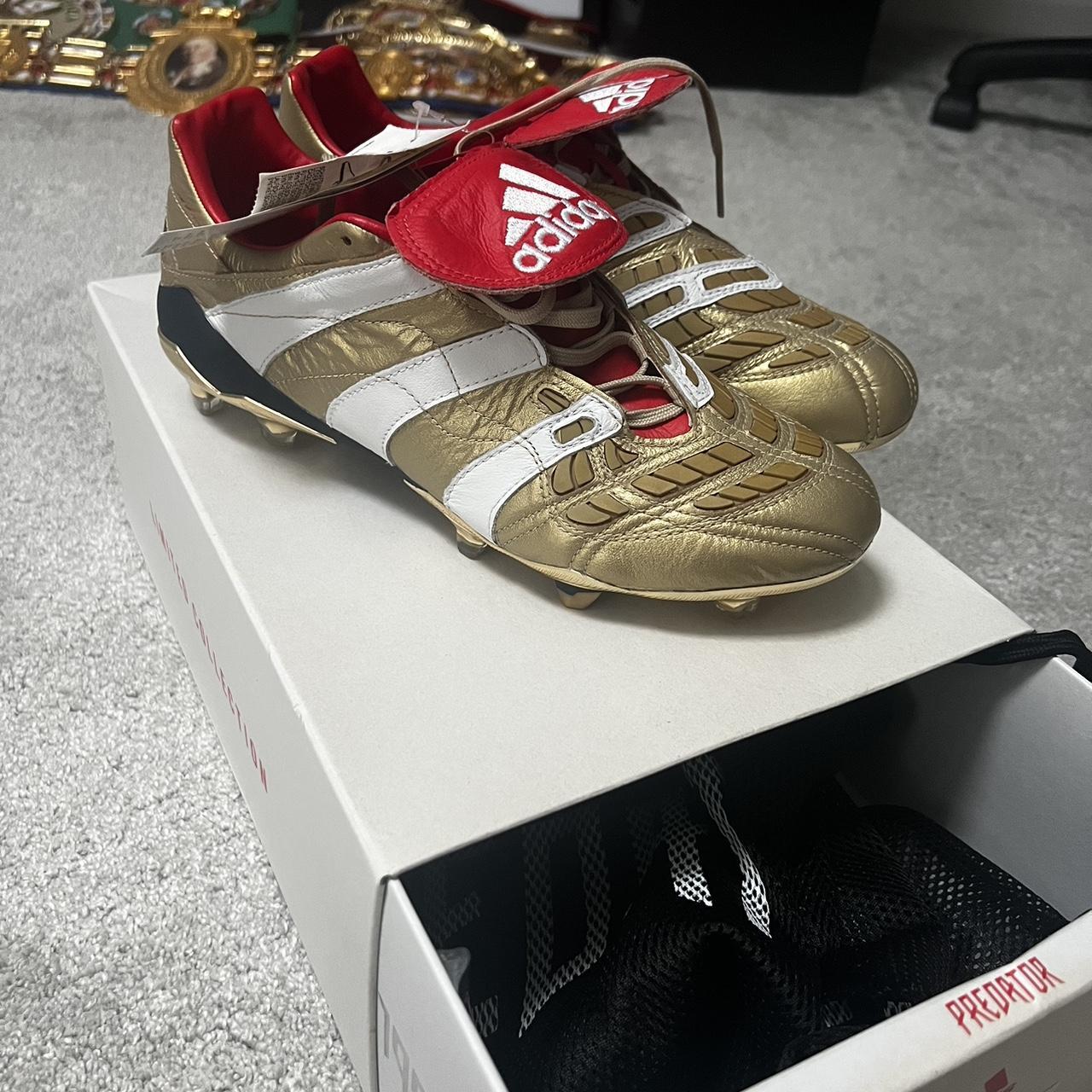 Adidas Predator Accelerator FG UK8.5 - Depop