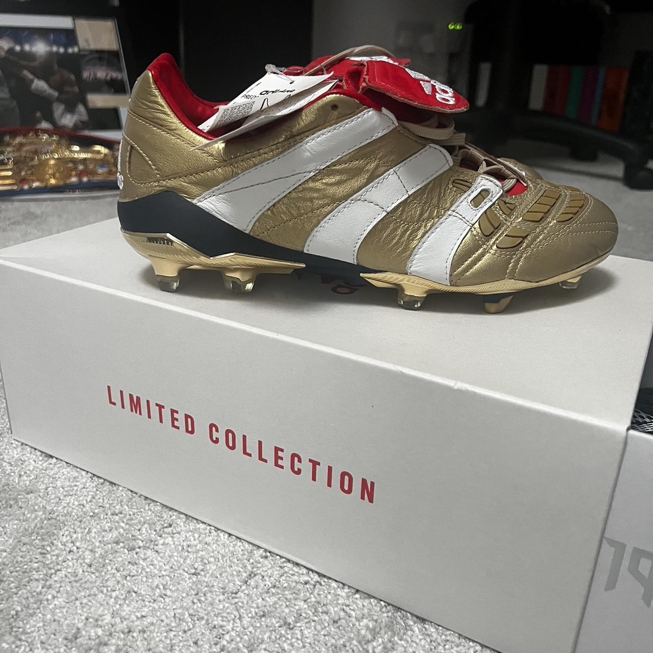 Adidas Predator Accelerator FG UK8.5 - Depop
