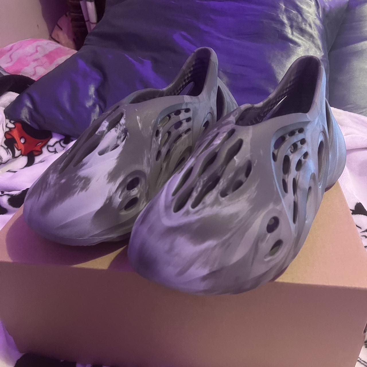 yzy foam runner “mx granite” size 8 worn like once... | Depop