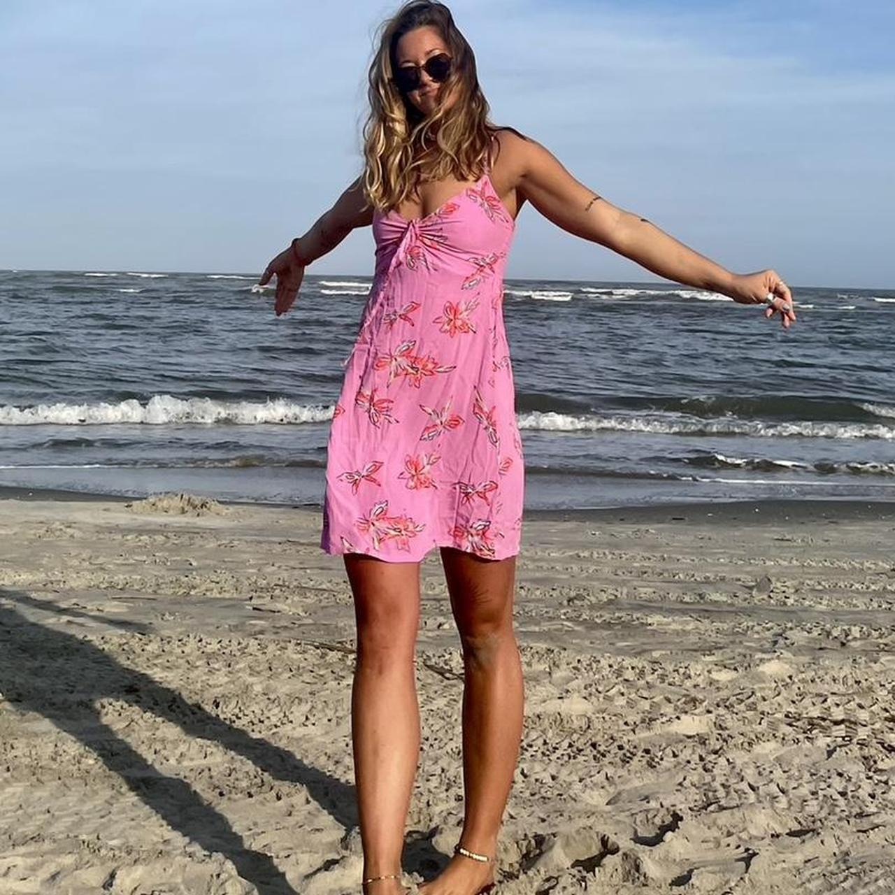 RVCA sundress Brand new little sundress! Worn... - Depop