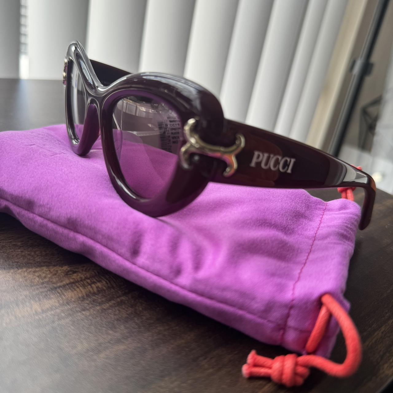 Emilio Pucci Cat Eye Sunglasses Brand New Authentic... - Depop