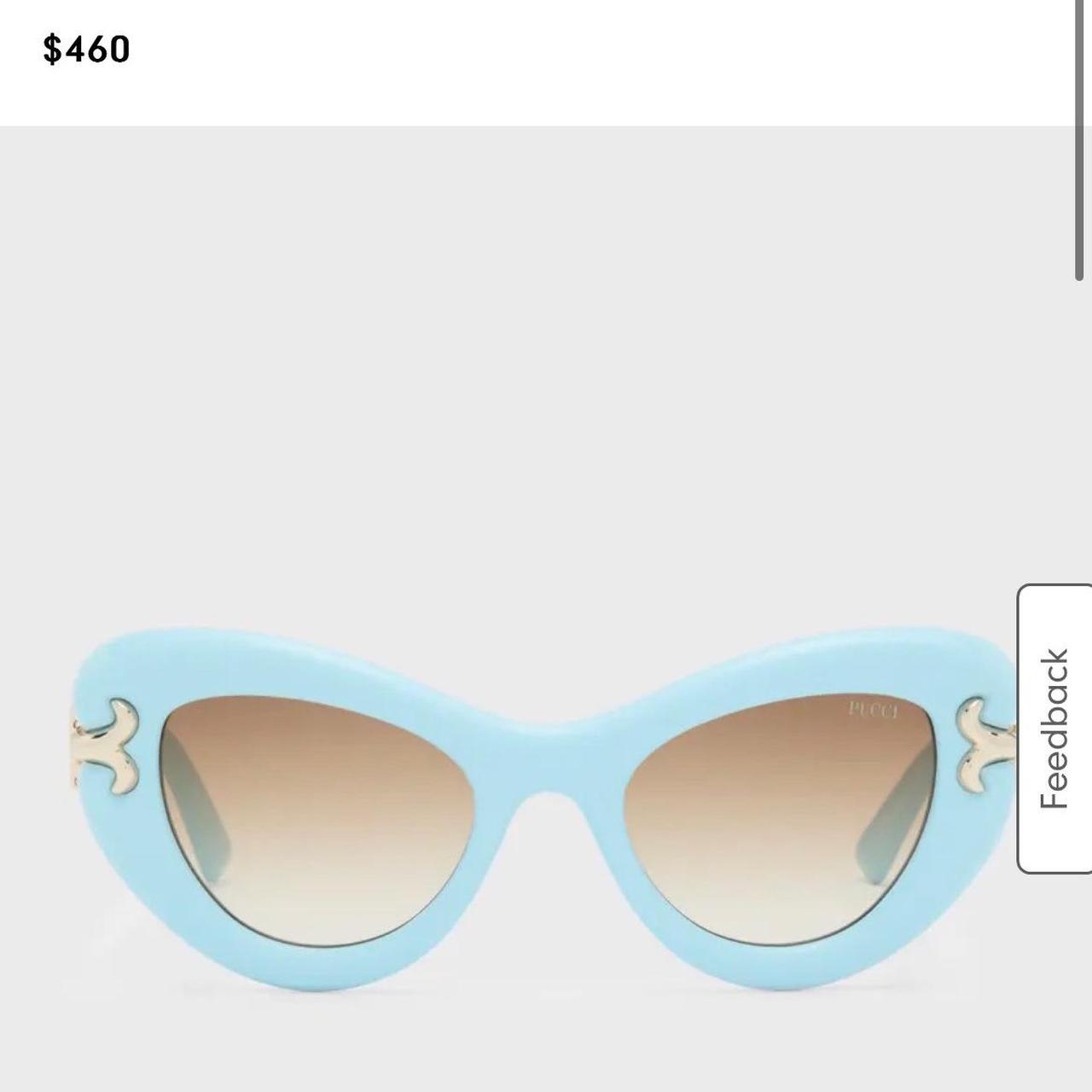 Emilio Pucci Cat Eye Sunglasses Brand New Authentic... - Depop