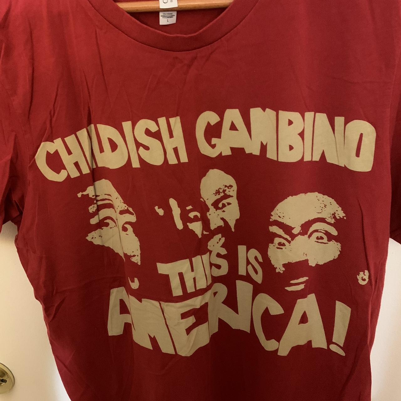 Rare Official Childish Gambino Merch T Shirt Size L... - Depop
