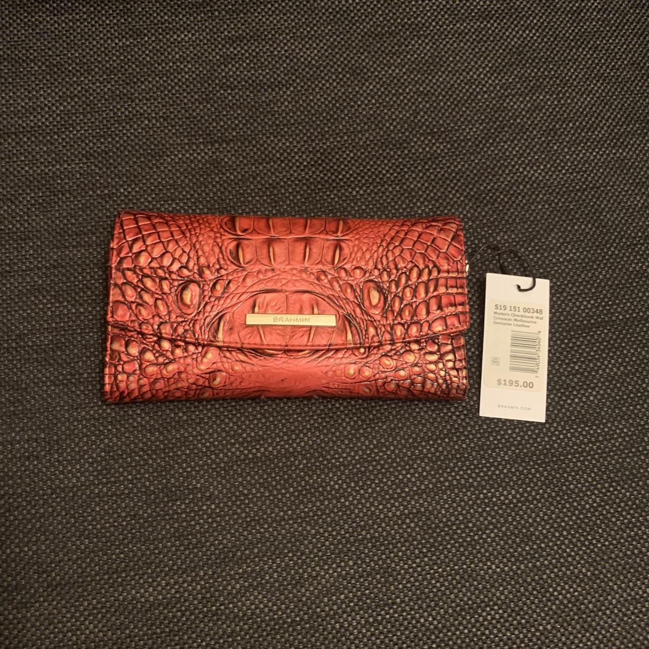Rare Brahmin Melbourne Modern Checkbook Wallet -... - Depop